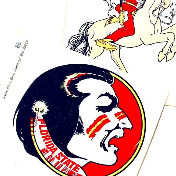 FSU | Other | Vintage Fsu Stickers Decals Sports College | Poshmark